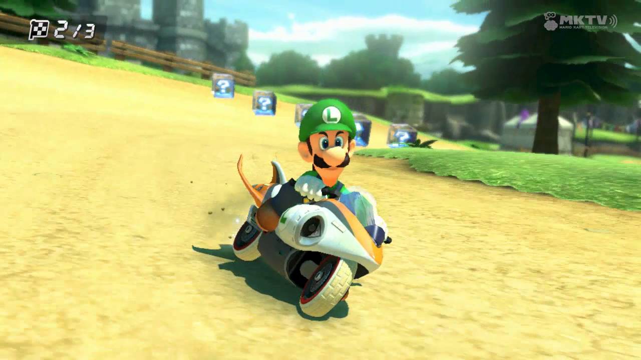 Wii U - Mario Kart 8 - Hyrule Circuit - YouTube