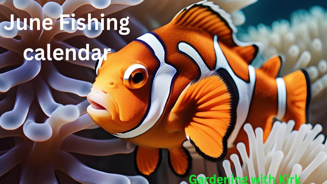 June fishing calendar - YouTube