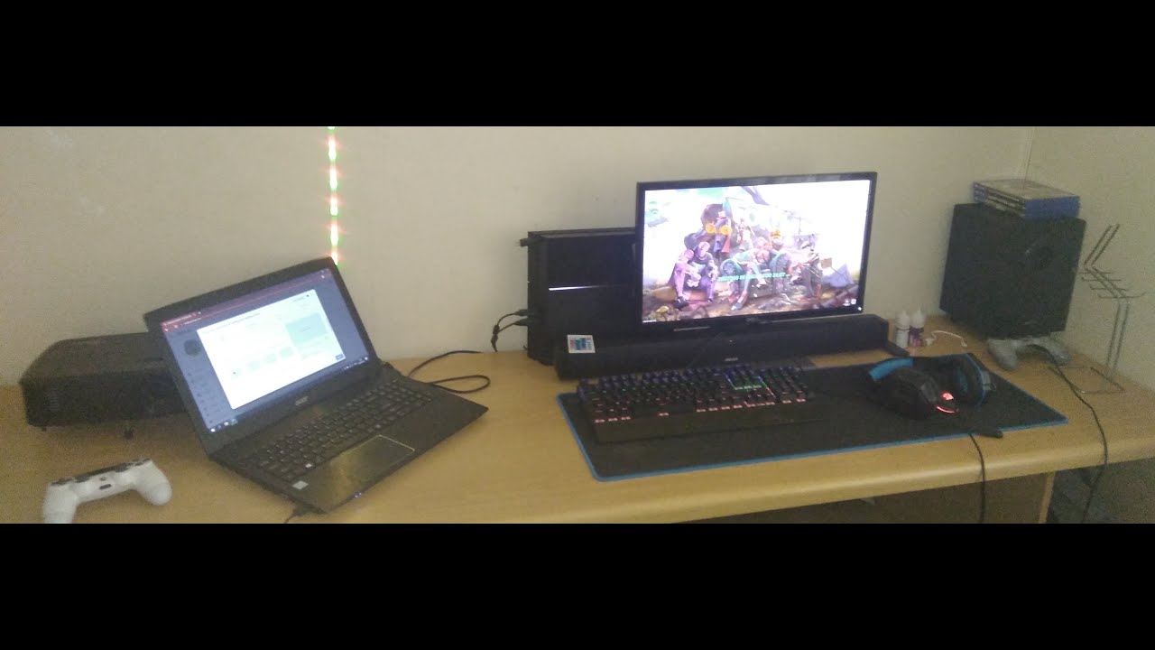 setup tour of my new recording and gaming setup - YouTube
