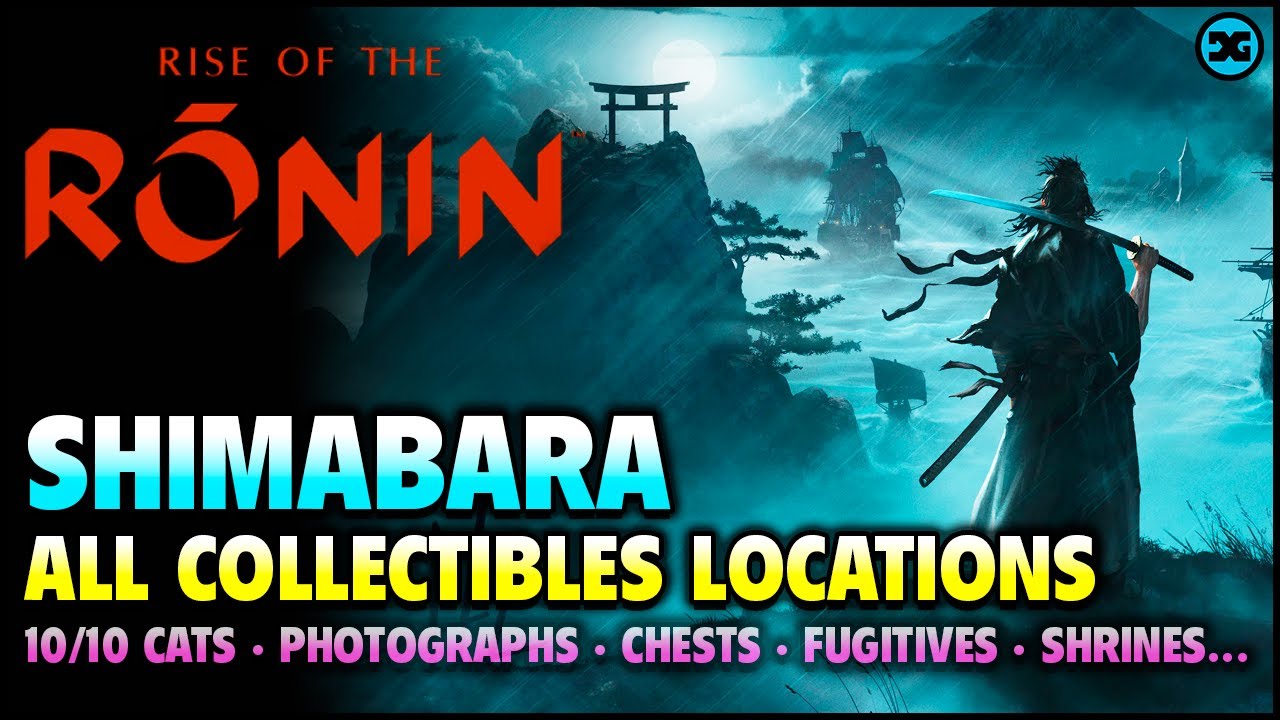 Shimabara - Rise of the Ronin - All Collectibles Location - All cats, Treasures, Fugitive Fights ...