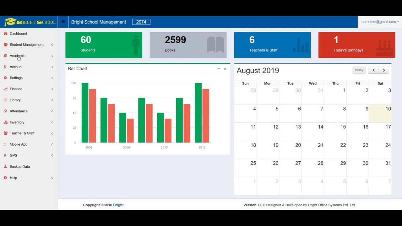 How To Use Academic Management System in Bright Software? - YouTube