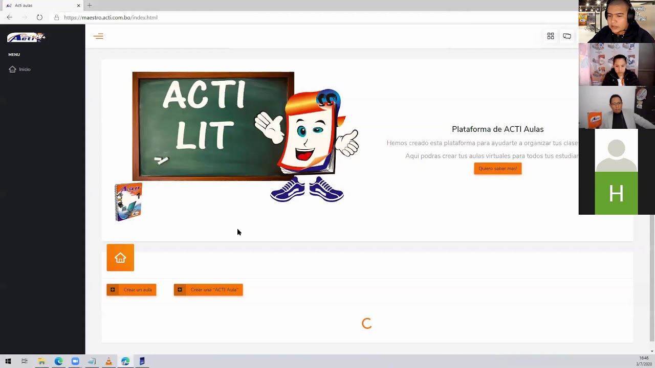 Acti live - viernes 3 de julio del 2020 MANEJO DE LA APLICACIÓN ACTI ...
