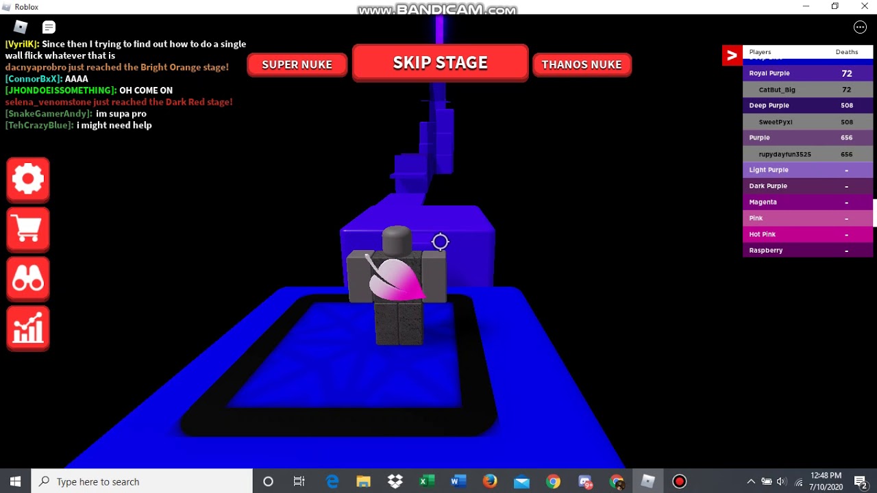 ULTIMATE OBBY Dark Blue to Deep Purple stage - YouTube
