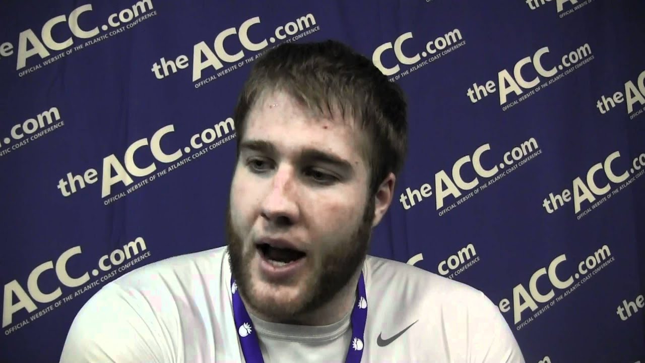 Landon Walker - ACC Championship postgame - YouTube