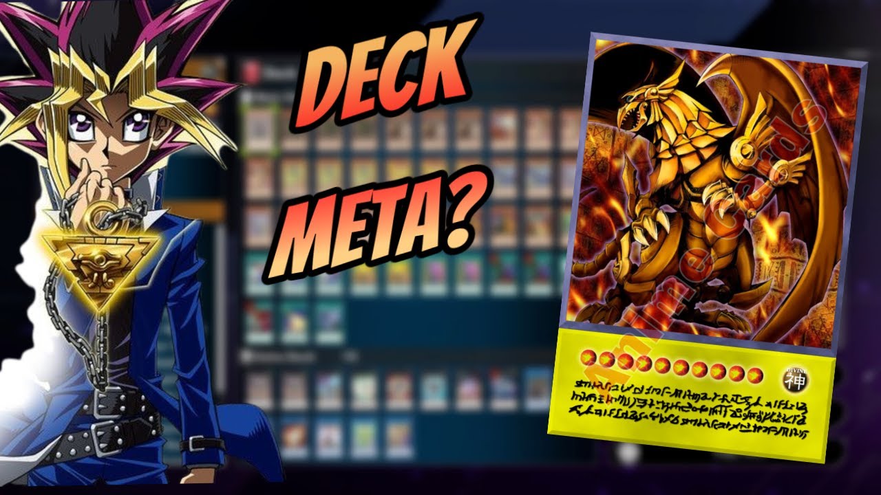 Coloquei um deus egípcio em um deck meta! Deu bom? Yu-Gi-Oh Master Duel ...