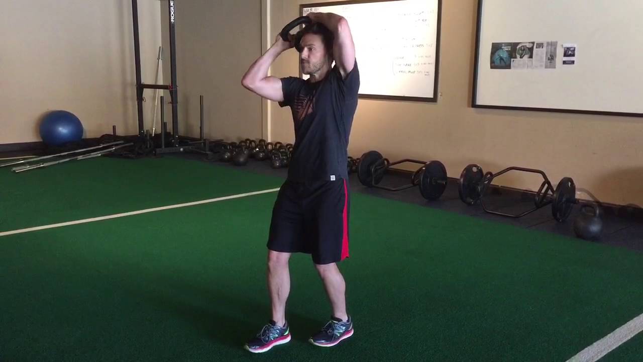 Split Stance KB Halo - YouTube