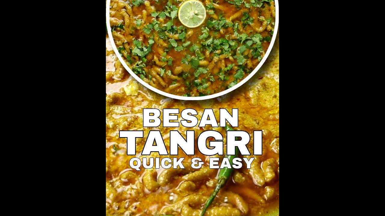 Besan Ki Tangri Recipe | Quick and Easy | By Tasty - YouTube