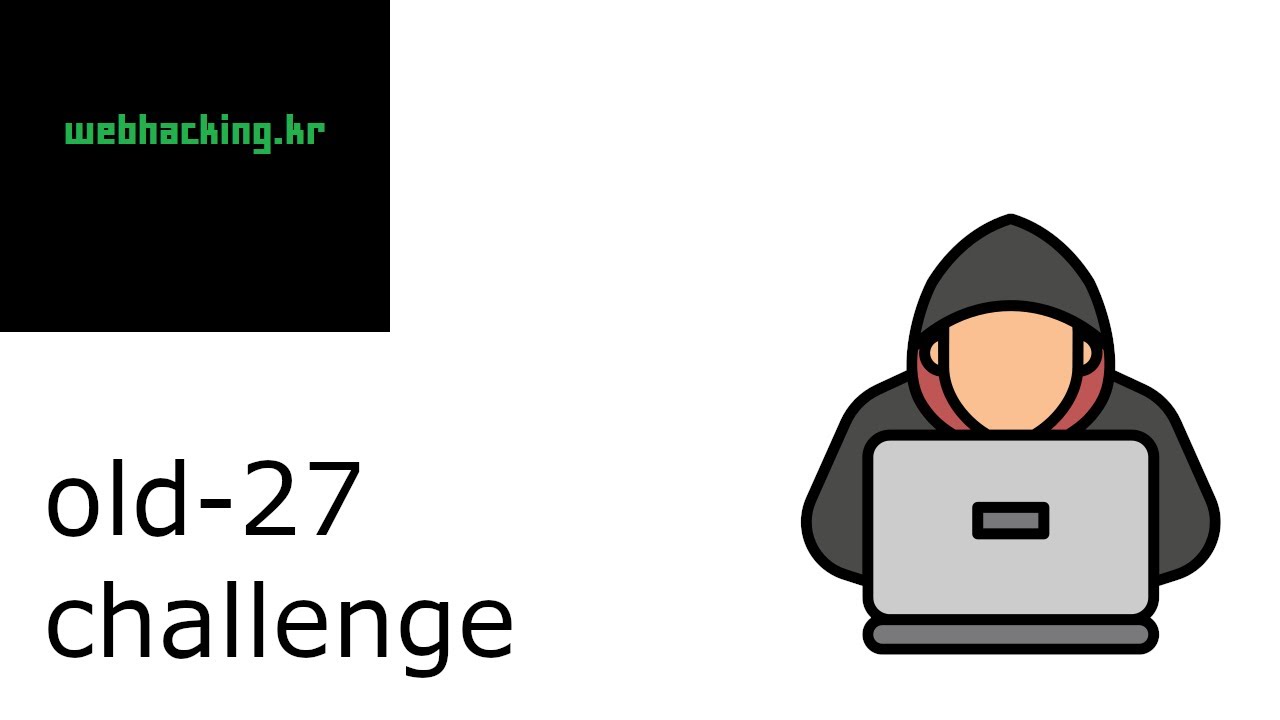 Webhacking.kr Old - 27 - YouTube