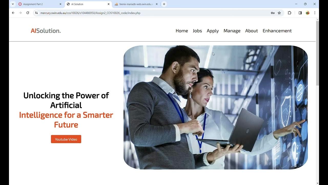 COS10026 Assignment Part 2 demo video - YouTube
