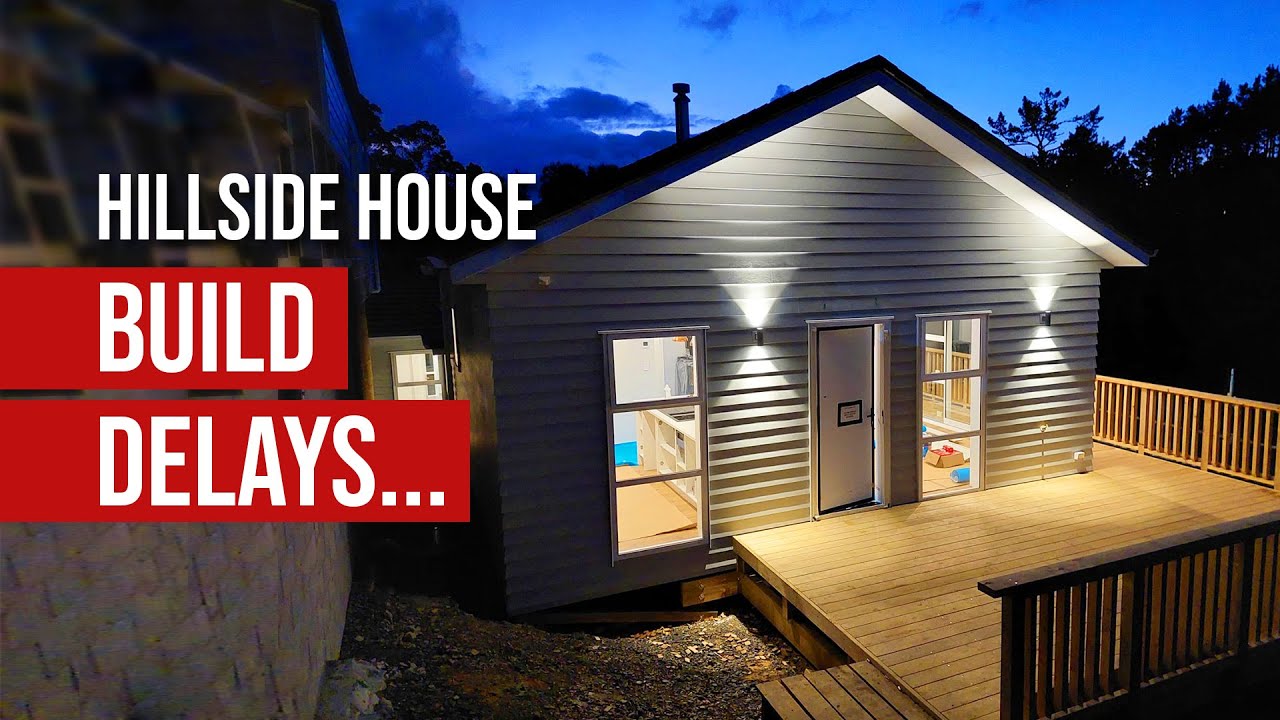 Hillside House (part 23) - More Build Delays - YouTube