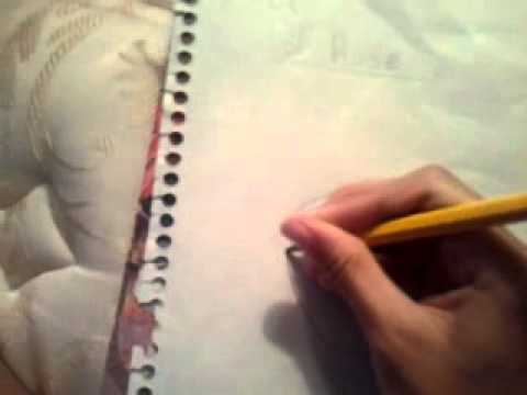 How to draw a 3d rose - YouTube