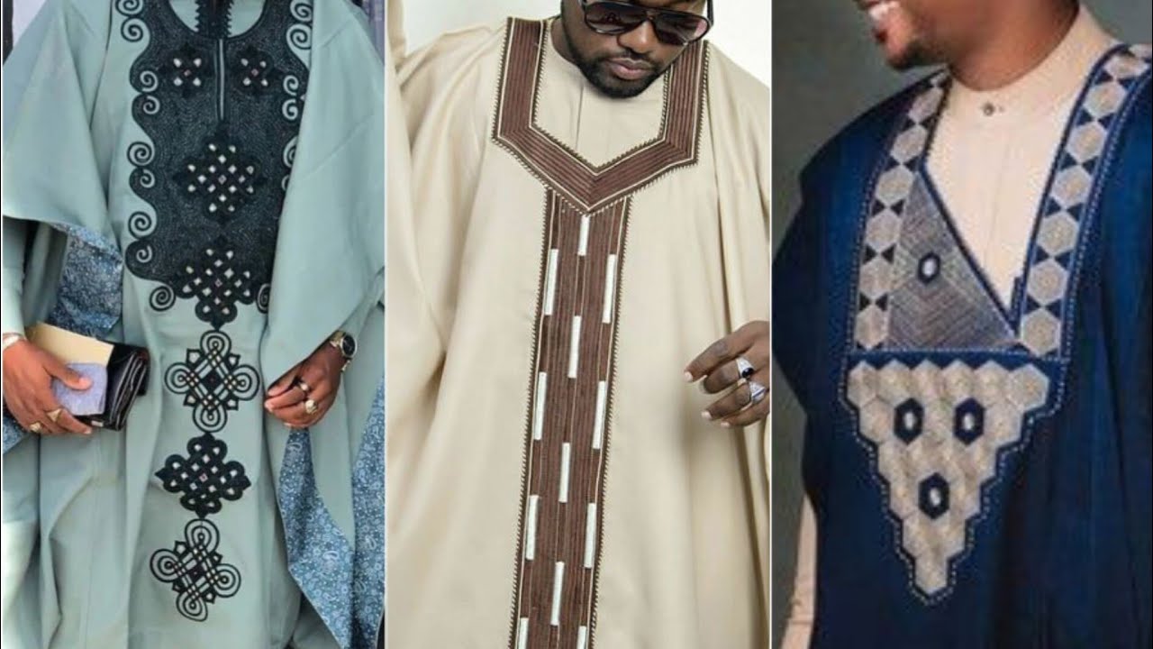 How to style your Agbada for men - YouTube