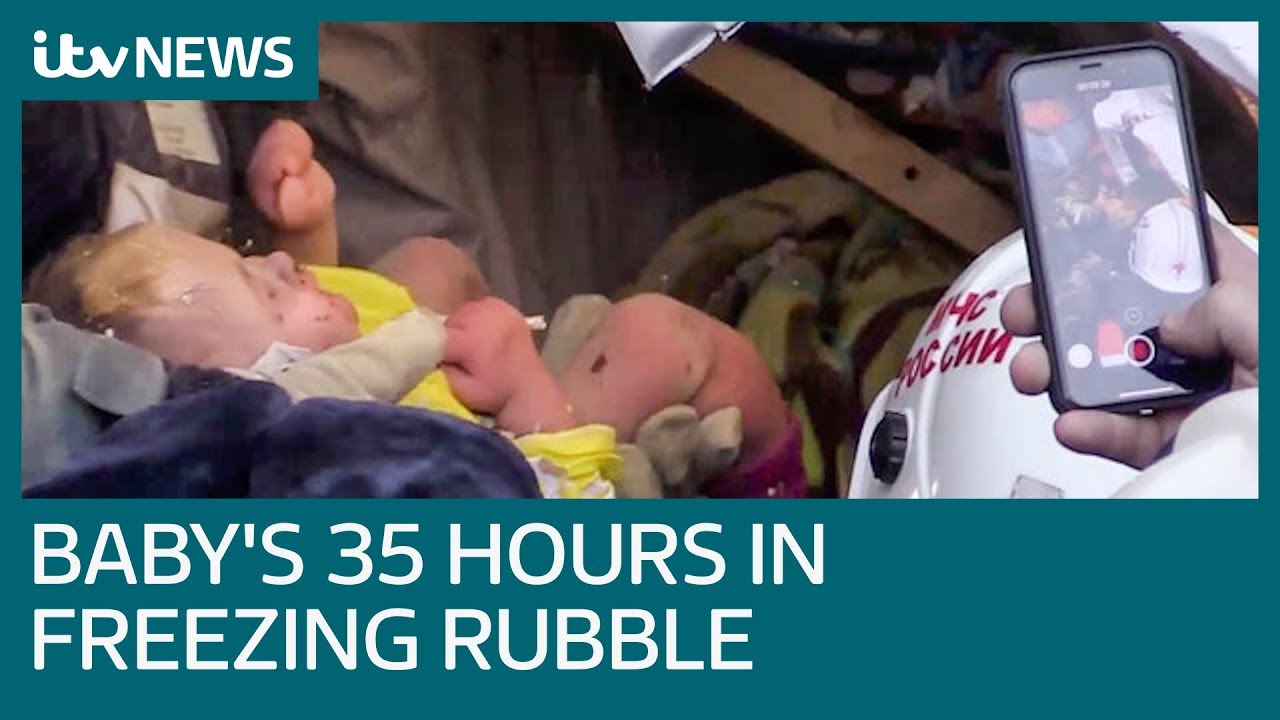 Baby rescued after 35 hours in freezing conditions following building ...