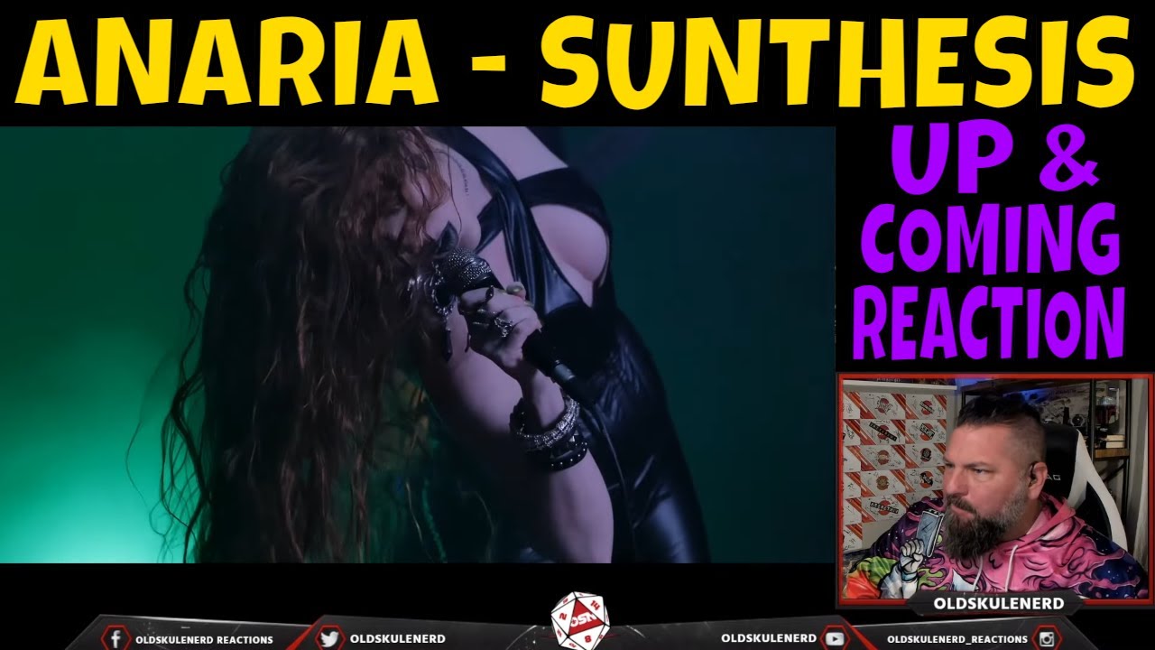 Anaria - "Sunthesis" OLDSKULENERD REACTION | #upandcomingartist - YouTube