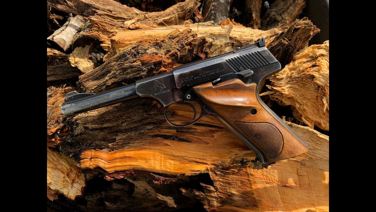Colt Woodsman .22 the gun that started it all. - YouTube