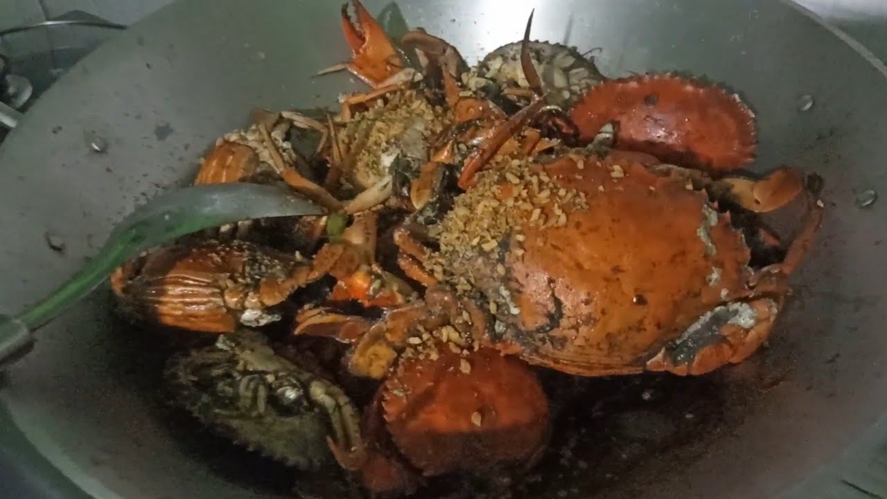 Fresh Alimango From Mindanao/Mahirap hulihin sapagkat nangangagat - YouTube