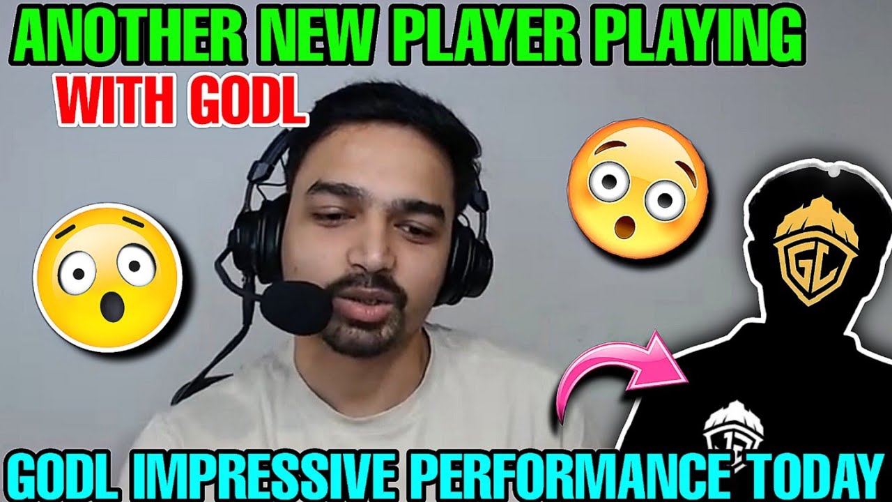Another New Player Playing With Godl 😮 || Godl Impressive Performance ...