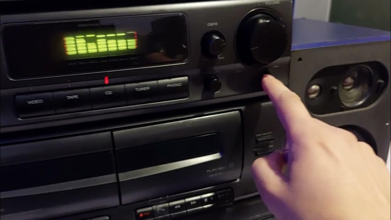 Completísimo modelo! Sony LBT A290 de 1994 - YouTube