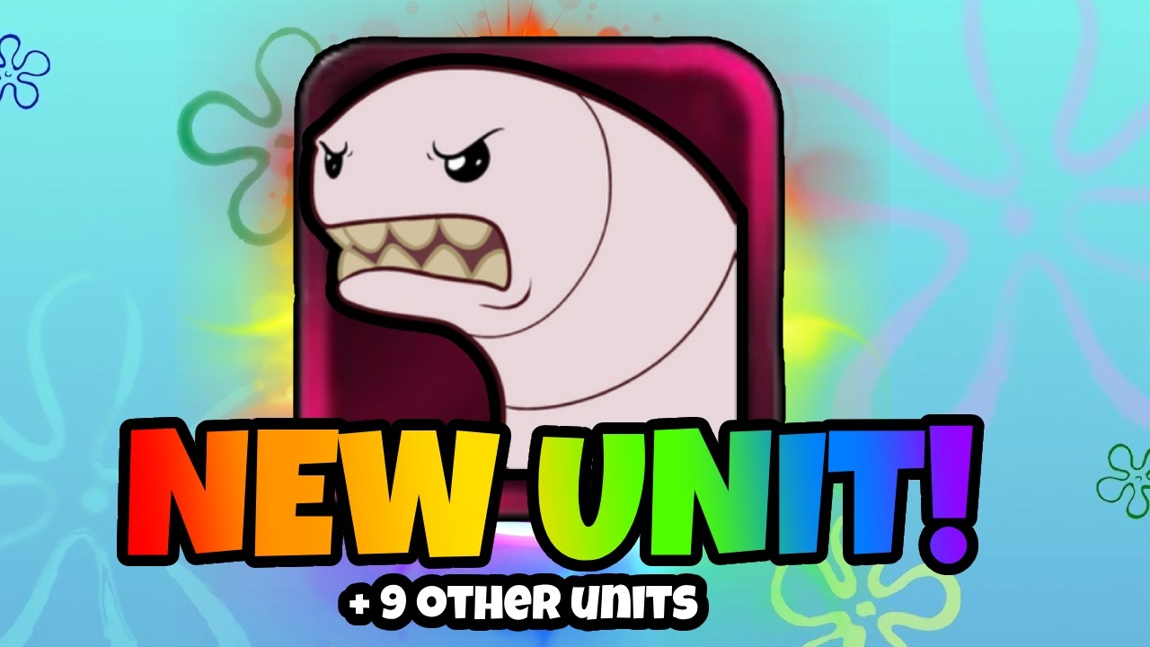 *CONFIRMED* ALASKAN BULL WORM UNIT & 9 LEAKED UNITS!! (SpongeBob TD ...