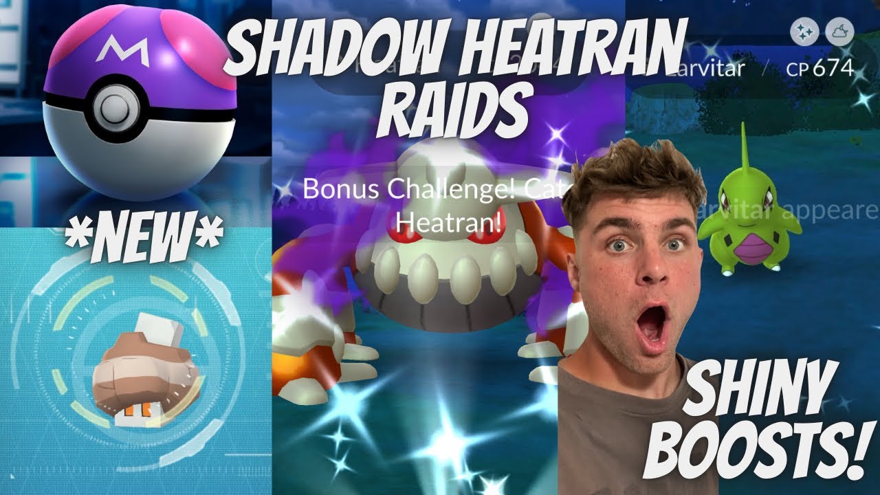 Shadow Heatran Raids, NEW Nacli Debut and SHINY BOOSTS in Pokemon Go ...