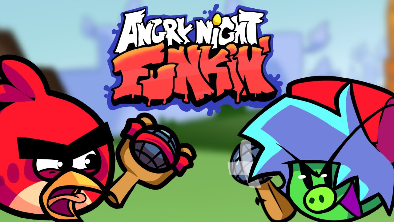 The Birds is in Friday Night Funkin!!! - Angry Night Funkin V2 - YouTube