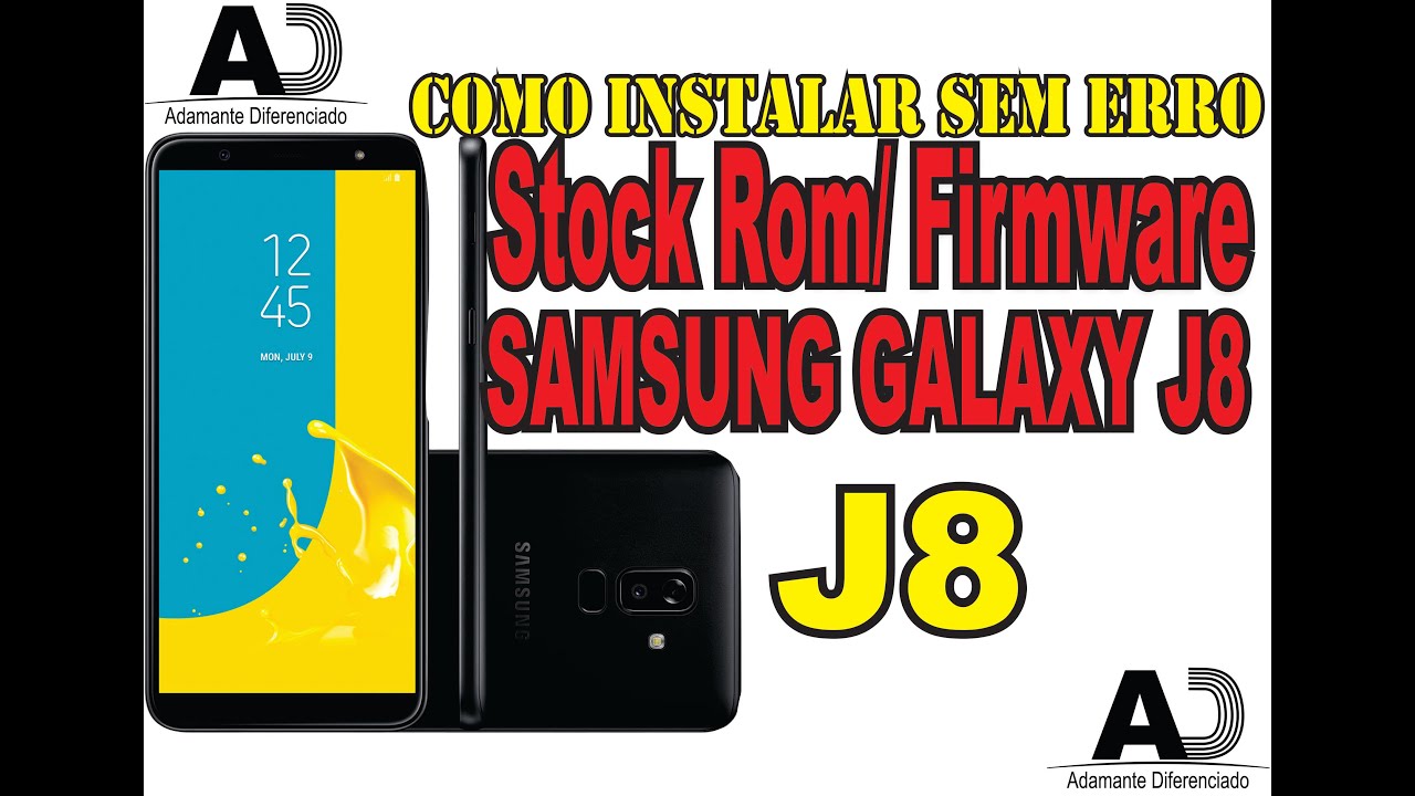 INSTALANDO A ROM NO SAMSUNG GALAXY J810m J8 SEM ERRO, STOCK ROM ...