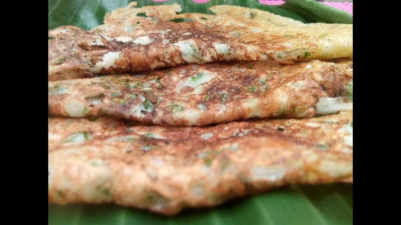 Chiroti Rava Dosa | The Roshow - Daiji Kitchen | Recipe 260 - YouTube