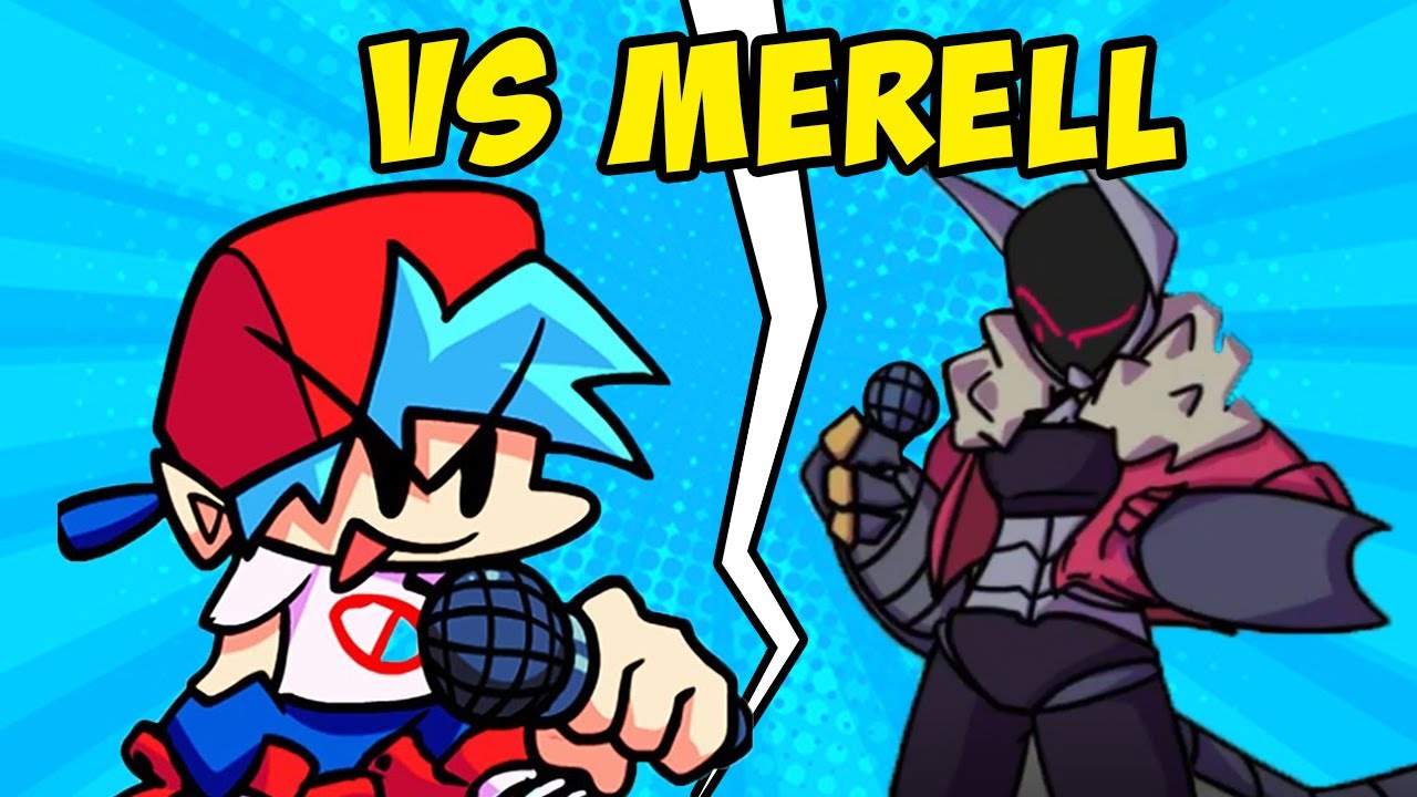 Friday Night Funkin' Circuit Breaker VS MERELL FNF MOD/HARD - YouTube