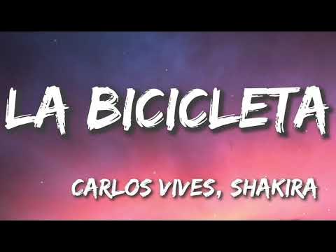 La Bicicleta - Carlos Vives, Shakira (Letra/Lyrics) - YouTube