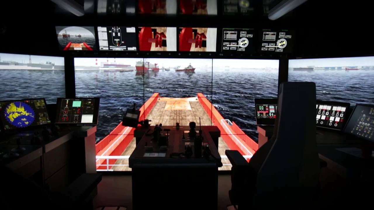 Centre for Marine Simulation (CMS) Marine Institute - YouTube