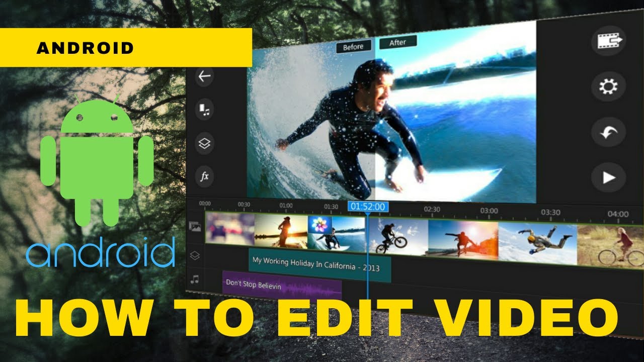 Professional VIDEO Editing Apps For Android - YouTube