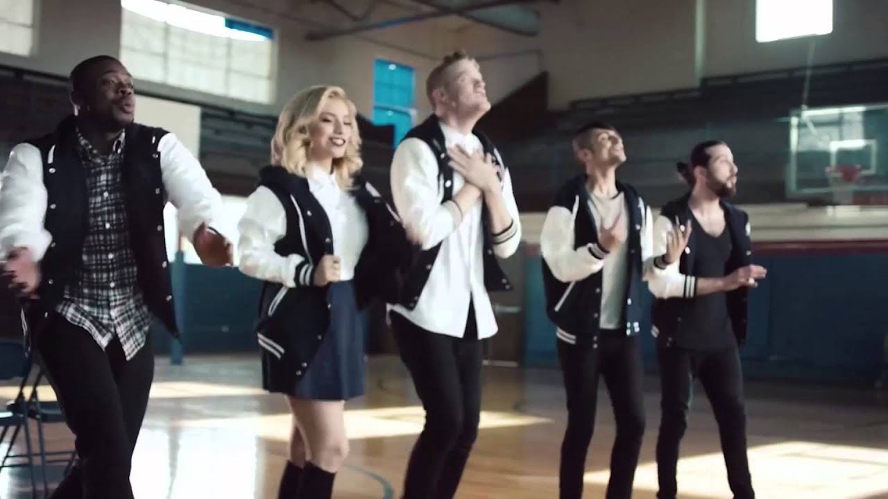 Sean Davé on Filming "Cheerleader" with Pentatonix - YouTube
