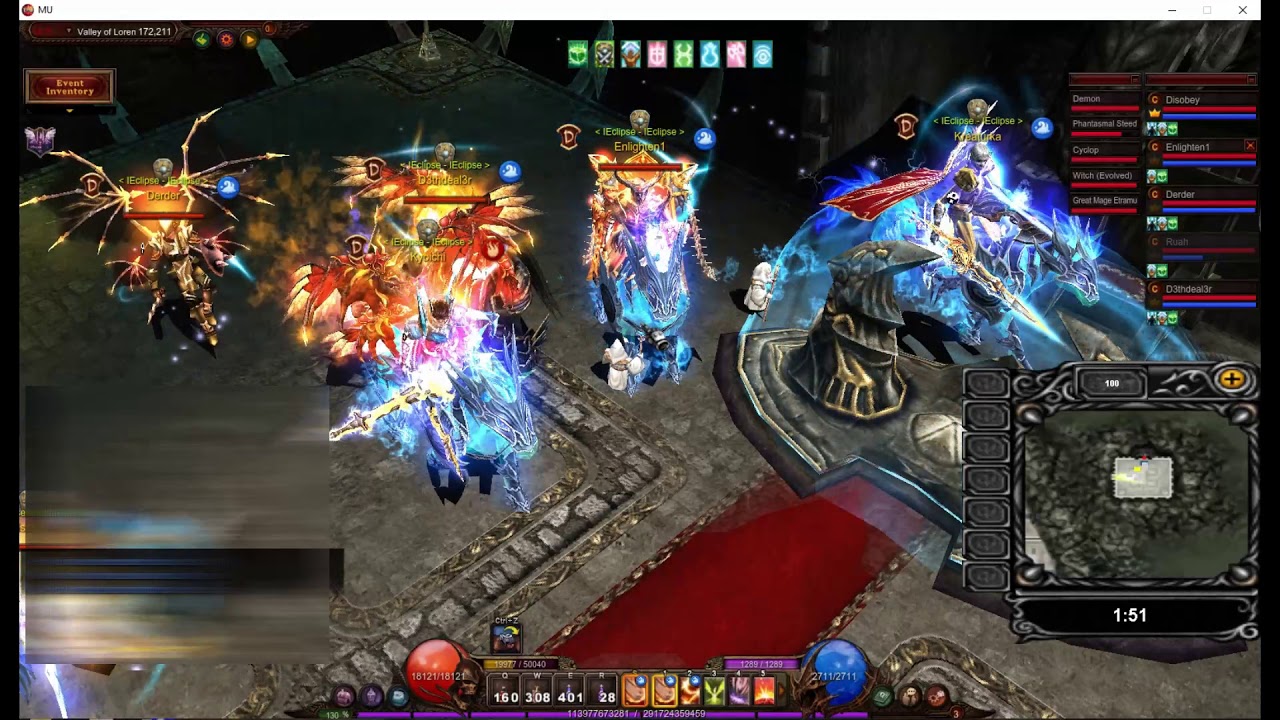 Mu Online Castle siege 5/23/20 - YouTube