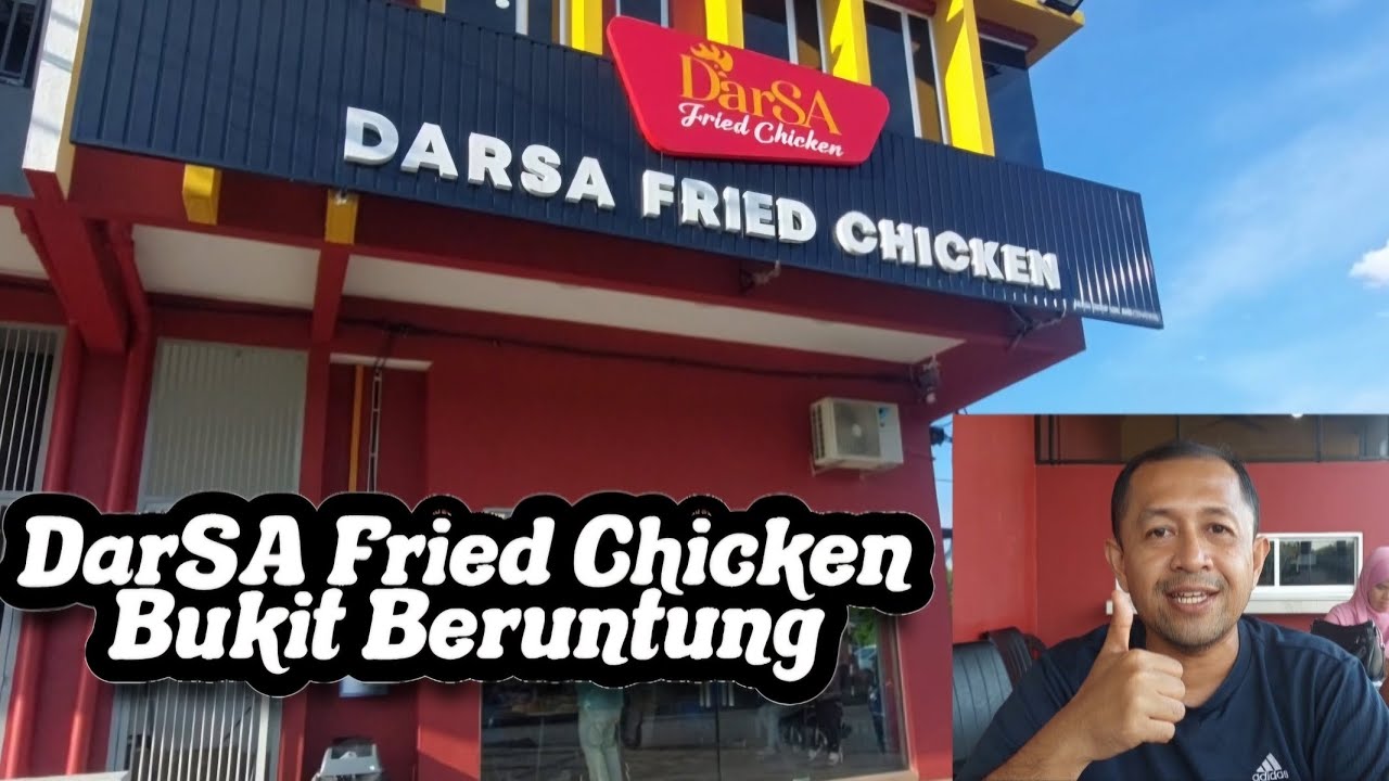 Baru nak cuba DarSA Fried Chicken yang dah lama viral 😅 - YouTube