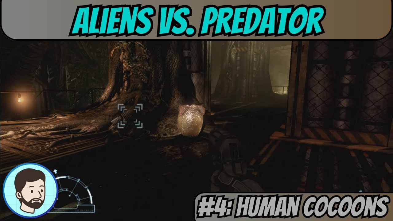 Aliens Vs. Predator (PC) - Part 4: Human Cocoons - YouTube