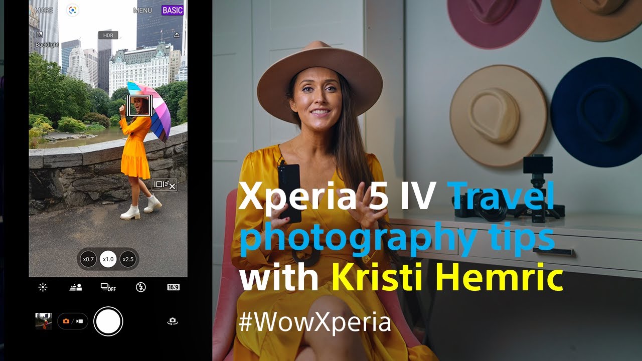 Xperia 5 lV - Travel photography tips with Kristi Hemric