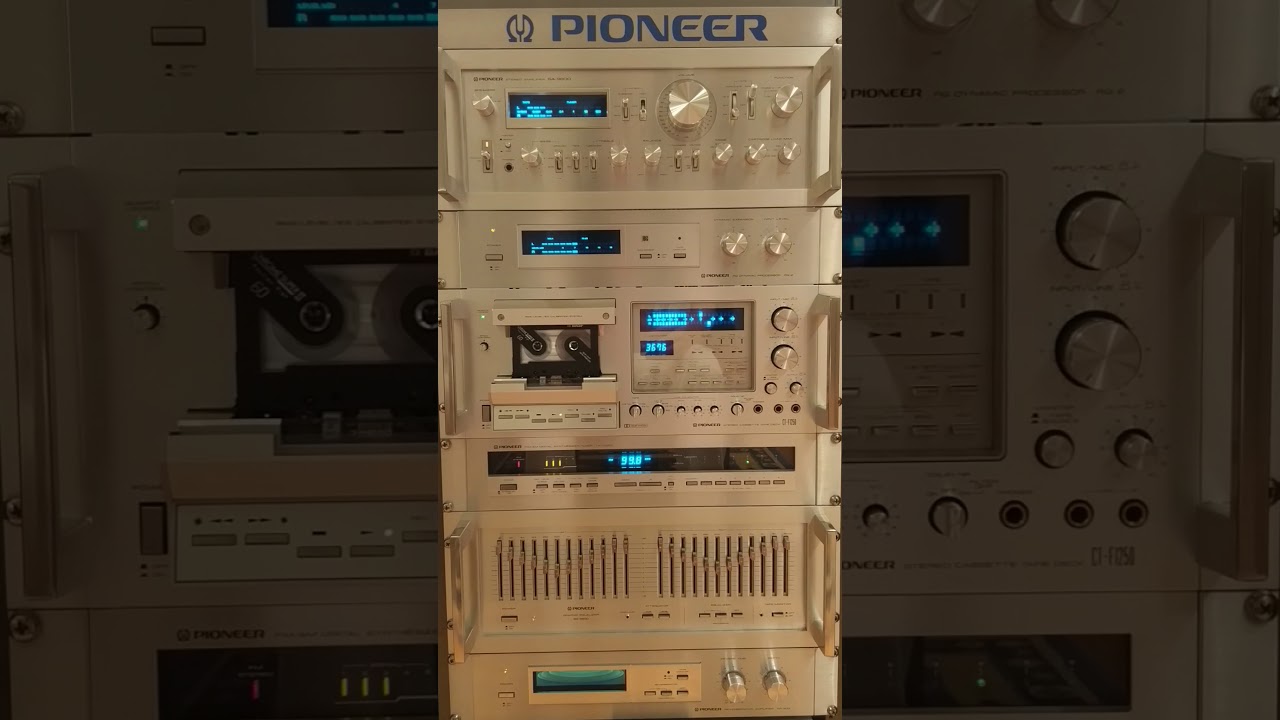 PIONEER BLUE SERIES RACK FOR SELL.SOLD OUT 14'08/2020 - YouTube