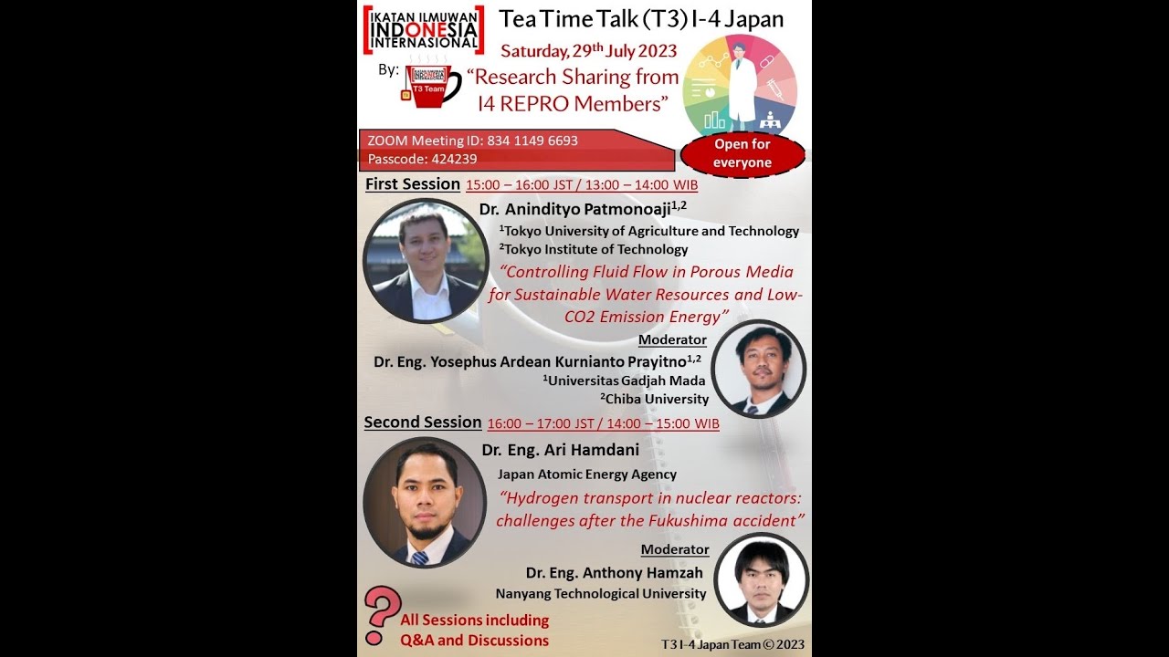 Tea Time Talk (T3) I-4: Research Sharing from I4 REPRO Members - YouTube