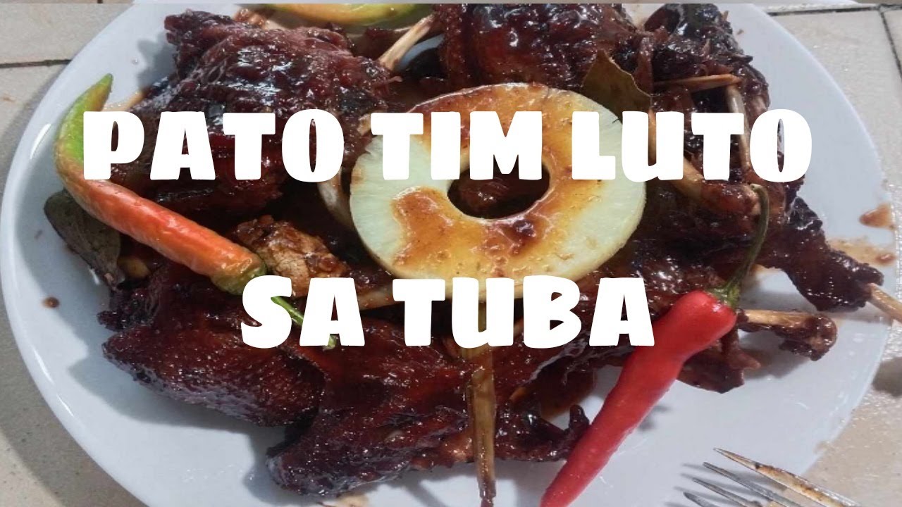 #Pato Tim Luto sa Tuba ng Nyog#Lutong Ilonggo #PagkaingPinoy #Indhay ...