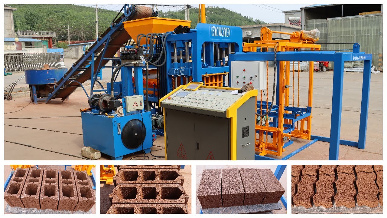 Cement Concrete Block/Soil Interlocking Brick Machine China ...