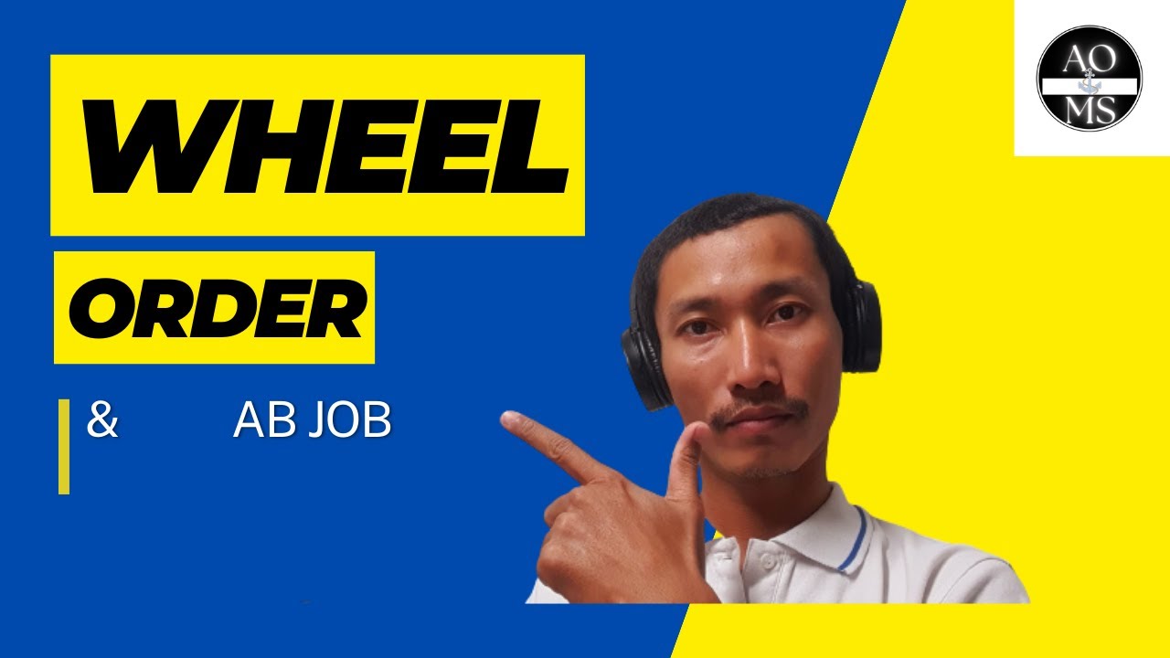 Wheel order and AB job ပါ။ သင်္ဘောတစ်စီးကို ဘယ်ကွေ့ ညာကွေ့ နဲ့ တည့်တည့ ...
