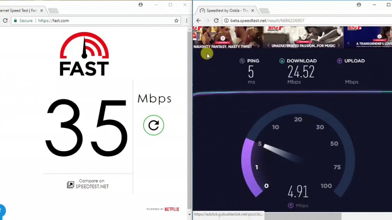Alliance broad band speed test in http://beta.speedtest.net/ and https ...