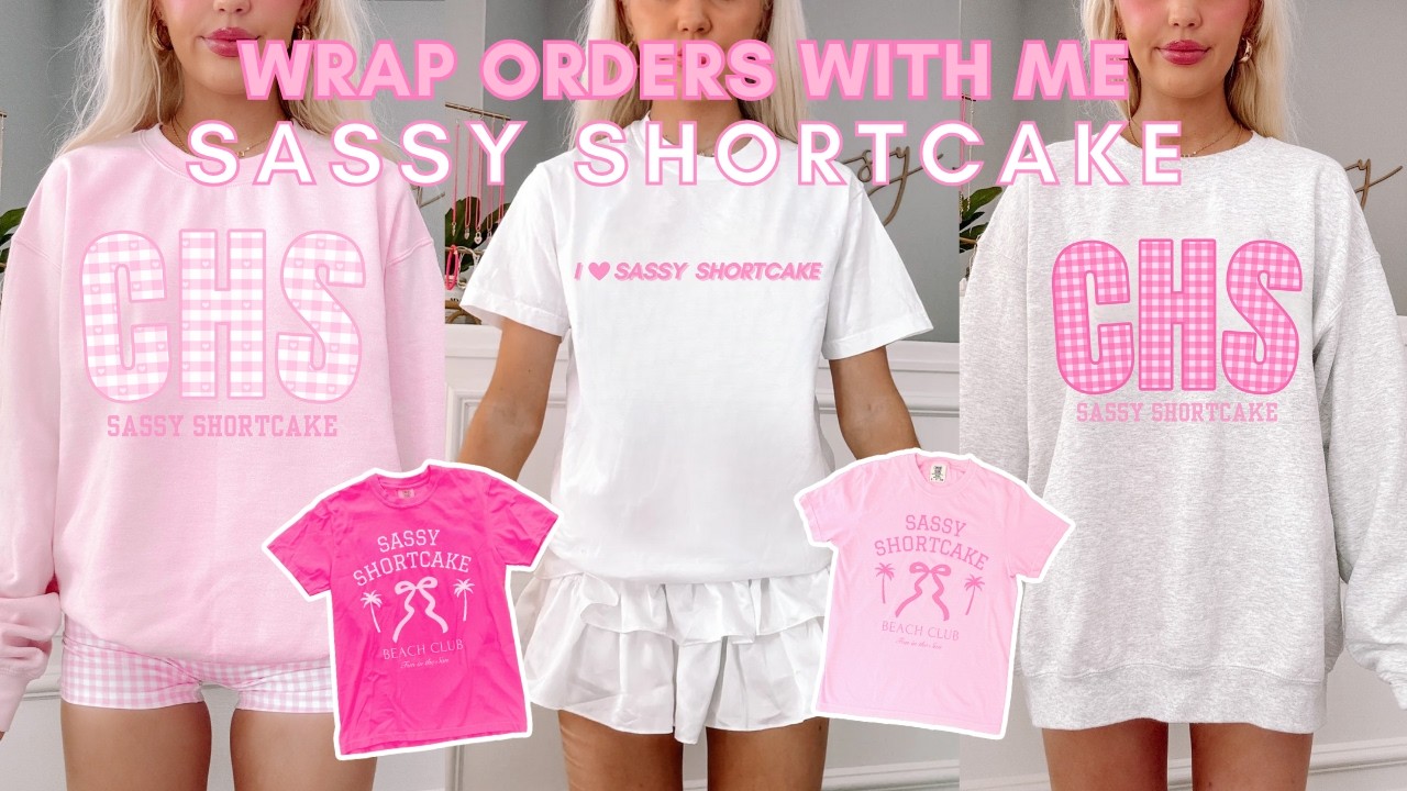 WRAP ORDERS WITH ME🎀 - YouTube