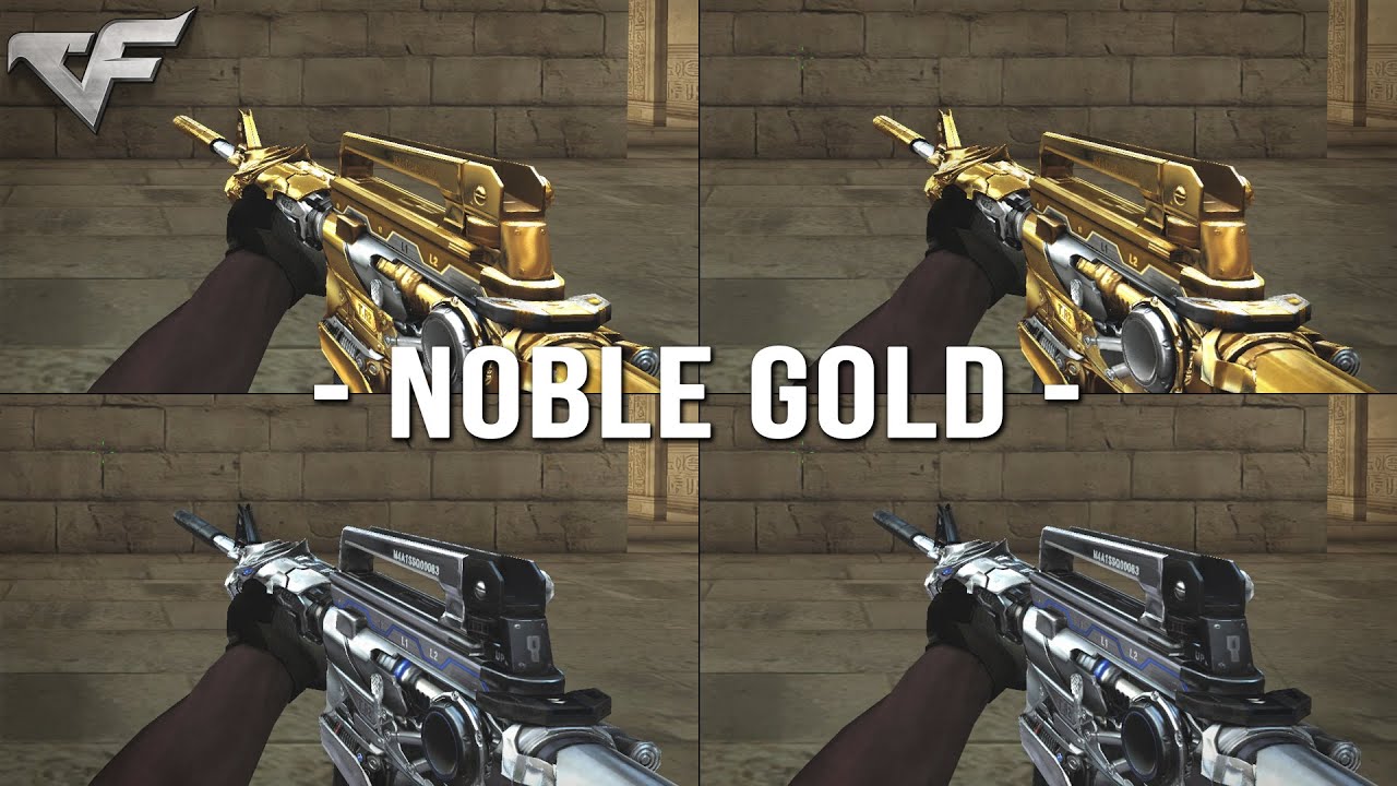 CrossFire China 2.0 : NOBLE GOLD Weapon Series [Showcase] - YouTube