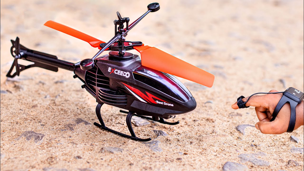 exceed 3.5 Channel rc helicopter unboxing and Fly Test - YouTube