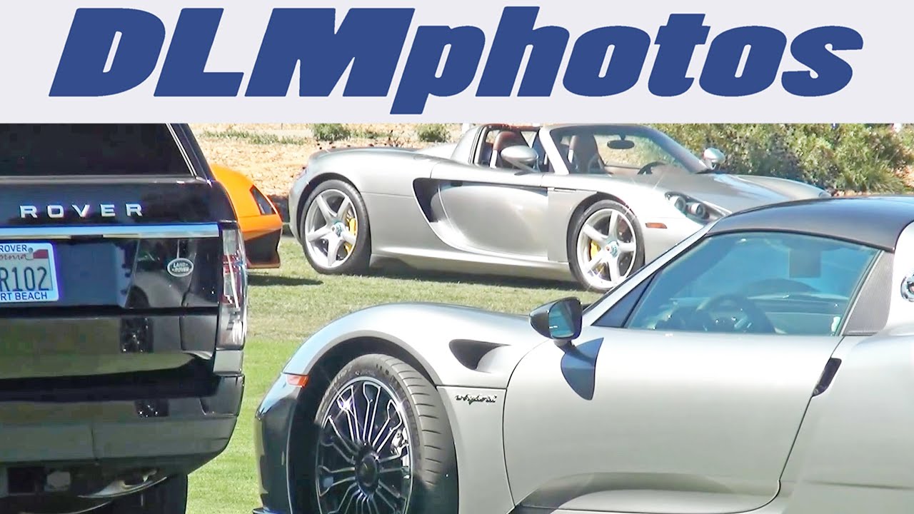 THE GREATEST SUPERCAR SPECTATOR PARKING LOT EVER - Monterey Auto Week ...