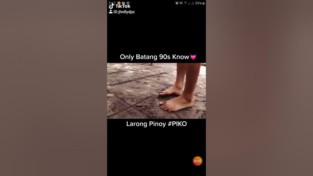 Larong Piko Ng Mga Batang 90s 🥰 Youtube