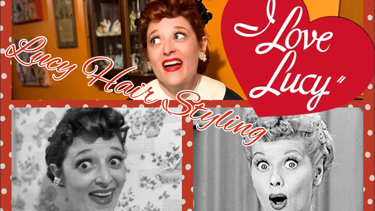 1950s I Love Lucy Hair: Styling - YouTube