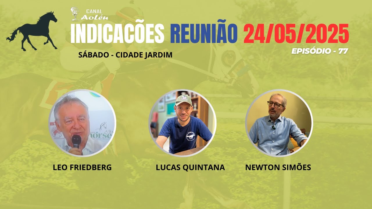 AoLéu Ep 78 - Indicações Sábado para Cidade Jardim - 24/05/2025 - YouTube