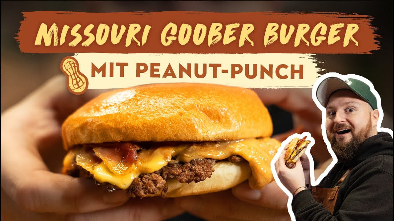 Guber Burger | Burger mit Erdnussbutter | BBQ Madness - YouTube